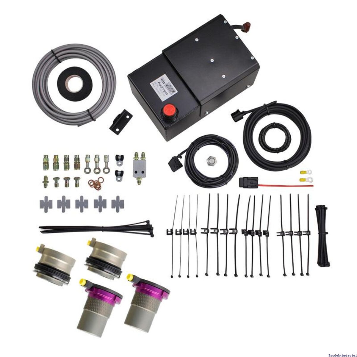 KW HLS 4 für OEM-Stoßdämpfer Audi R8 Coupé + Spyder (R42, 07-15) 4.2 ...