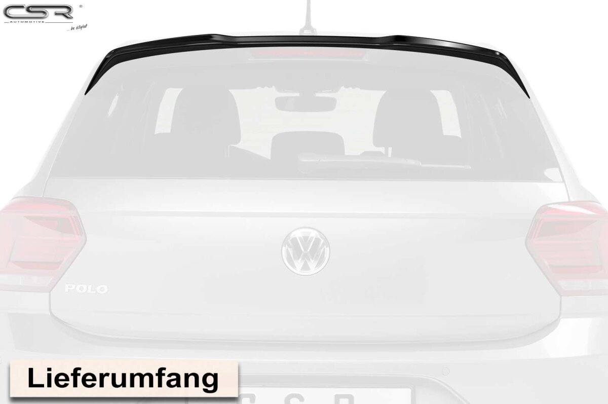 CSR Heckflügel mit ABE für VW Polo VI 2G (AW) GTI/R-Line HF582, 102,60