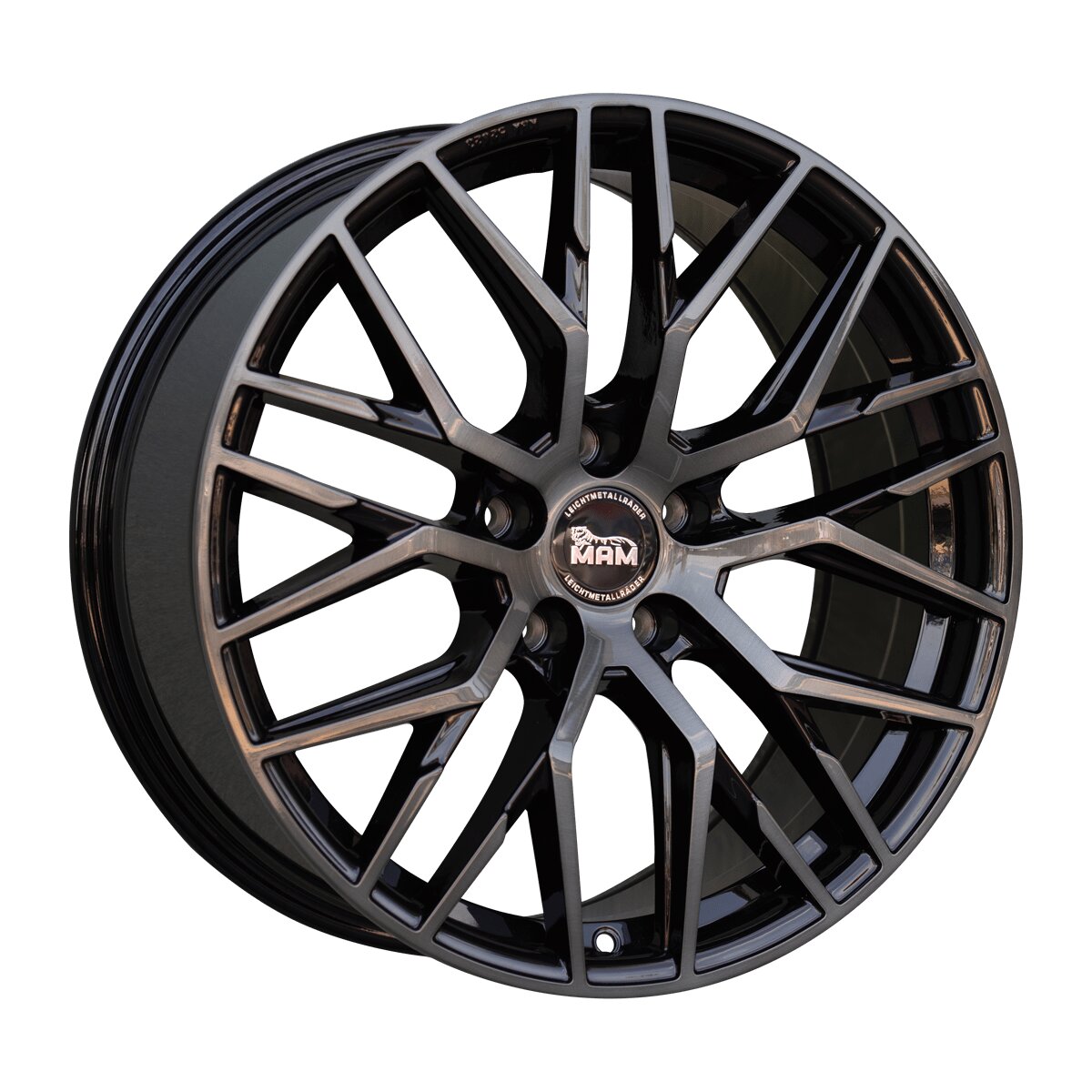 MAM RS4 Alufelge 8.5J 19" ET45 in Gunmetal mit ABE / Teilegutachten, 221,00