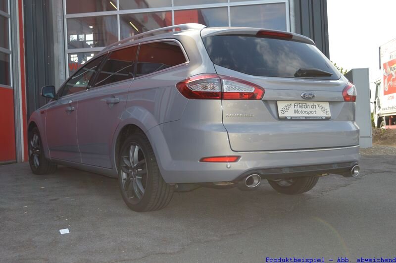 FMS Gruppe A Duplex-Anlage Edelstahl Ford Mondeo (BA7,ab 10) 2.0l TDC ...