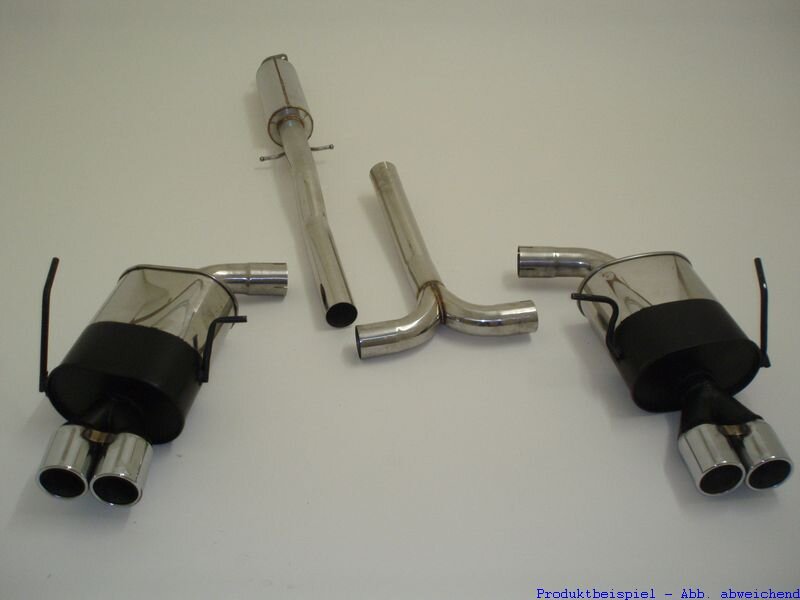 FMS Gruppe A Duplex-Anlage Edelstahl Mini Cooper JCW (R53,04-06) 154 ...