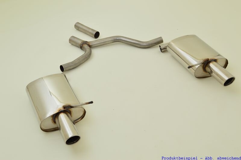 FMS Duplex-Sportauspuff Edelstahl Audi A4 Frontantrieb ((B6) 8E) 2.0l, 871,76